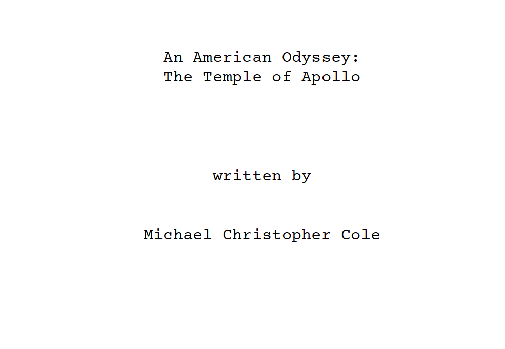 Home – Michael Christopher Cole